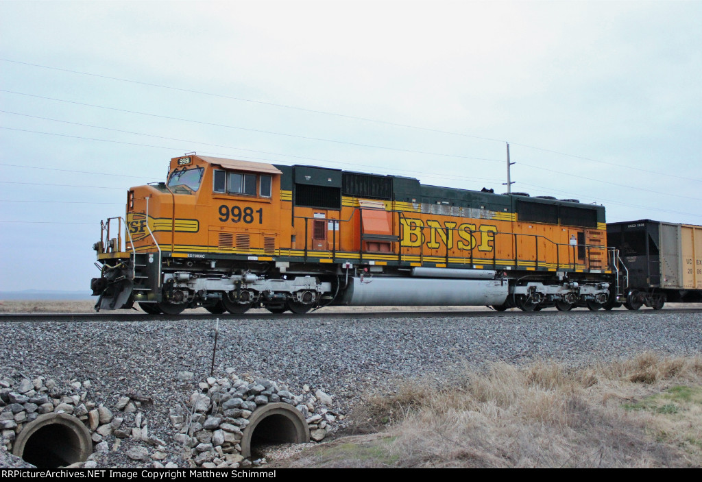BNSF 9981 - DPU